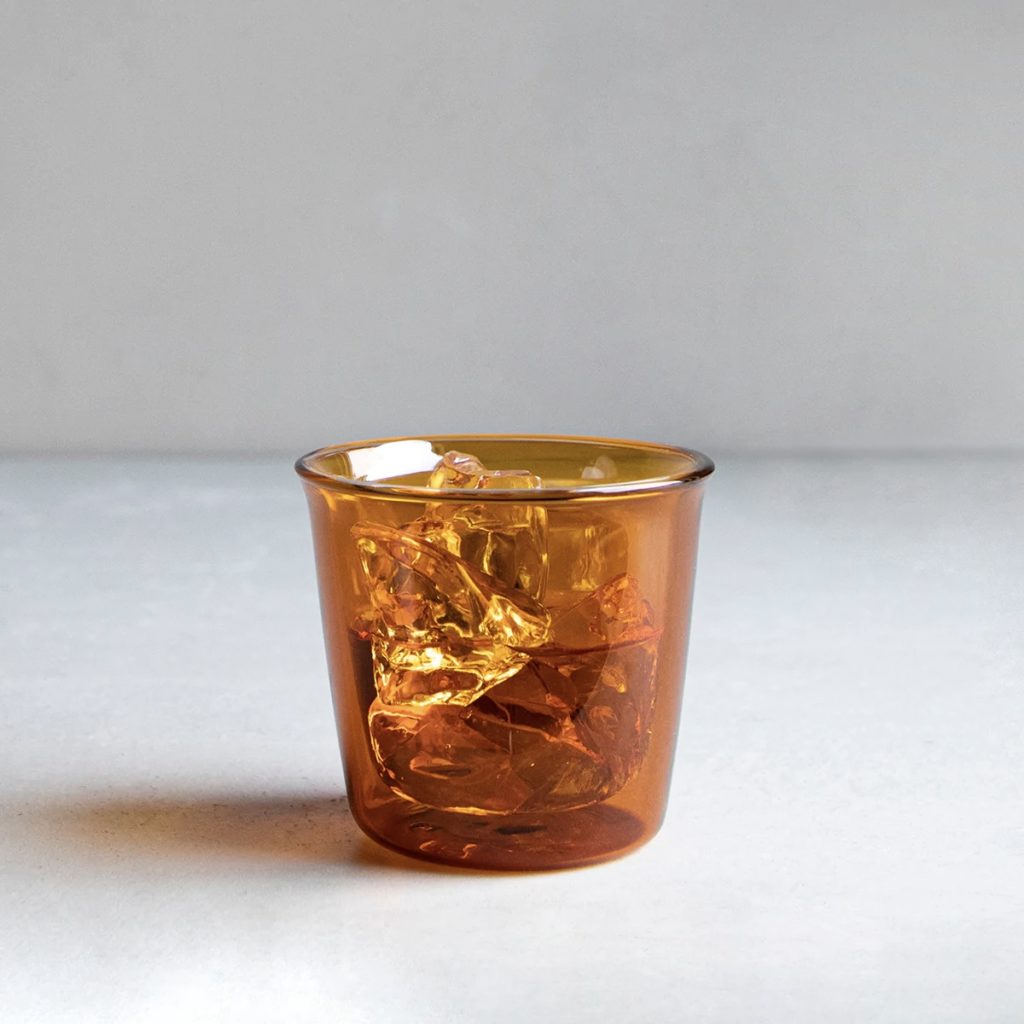 Kinto Cast Amber Double Walled Glass – Godshot studio