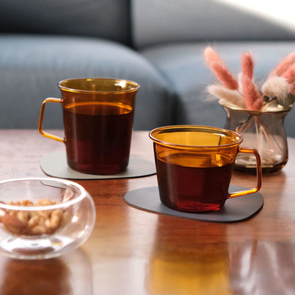 Kinto Cast Amber Double Walled Glass – Godshot studio