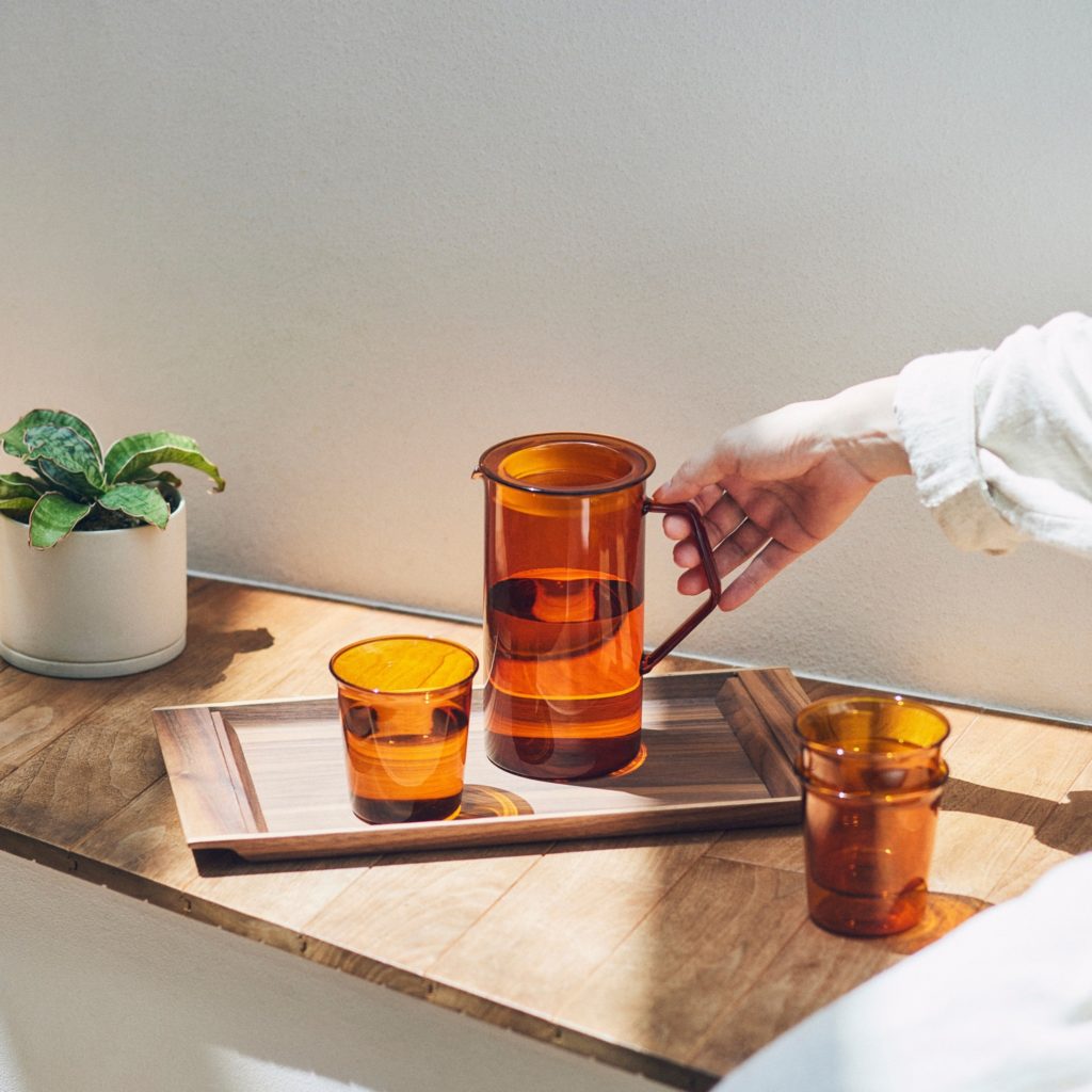 Kinto Cast Amber Double Walled Glass – Godshot studio