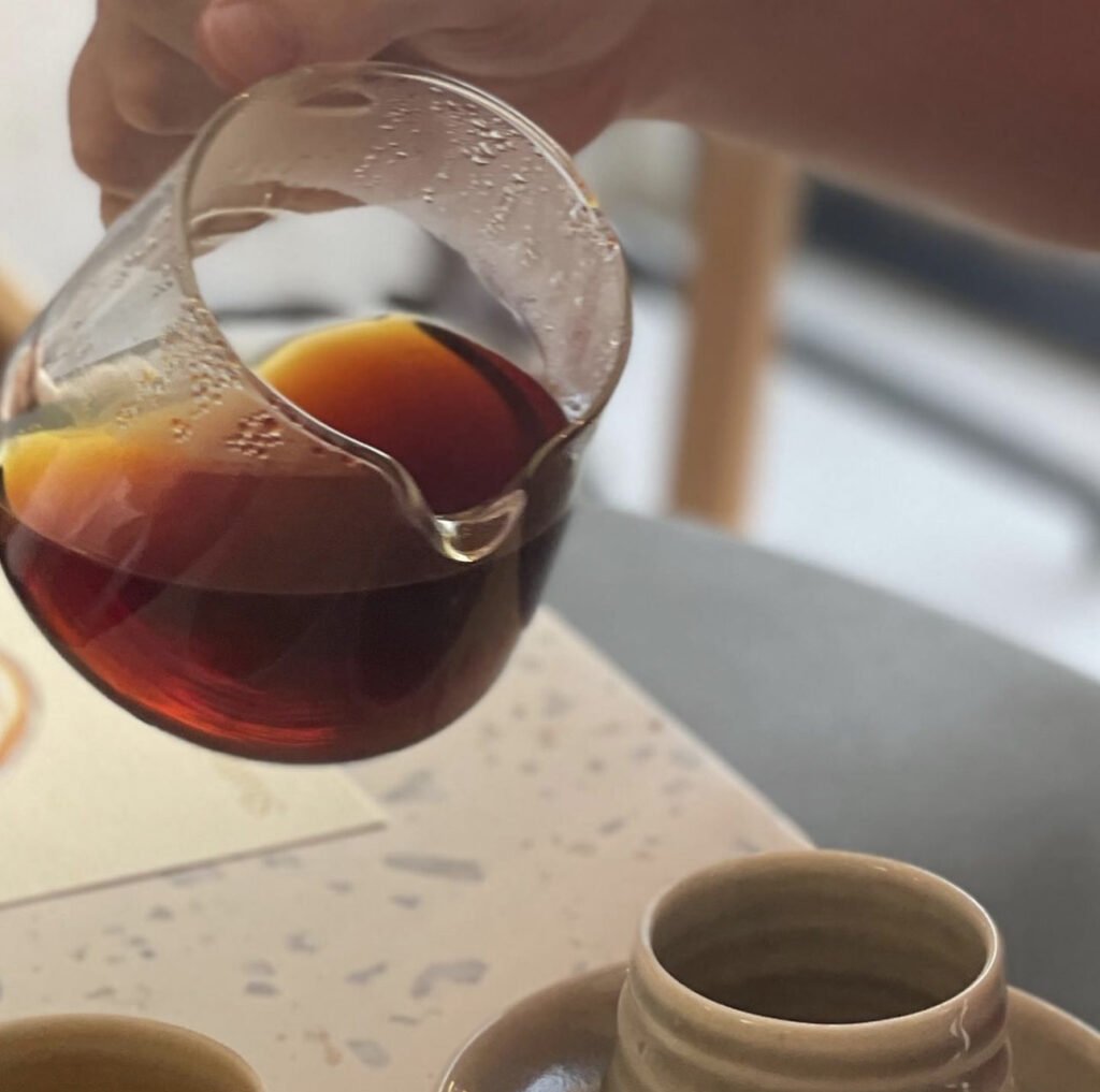 Speciality coffee, matcha and patisserie menu – Godshot studio